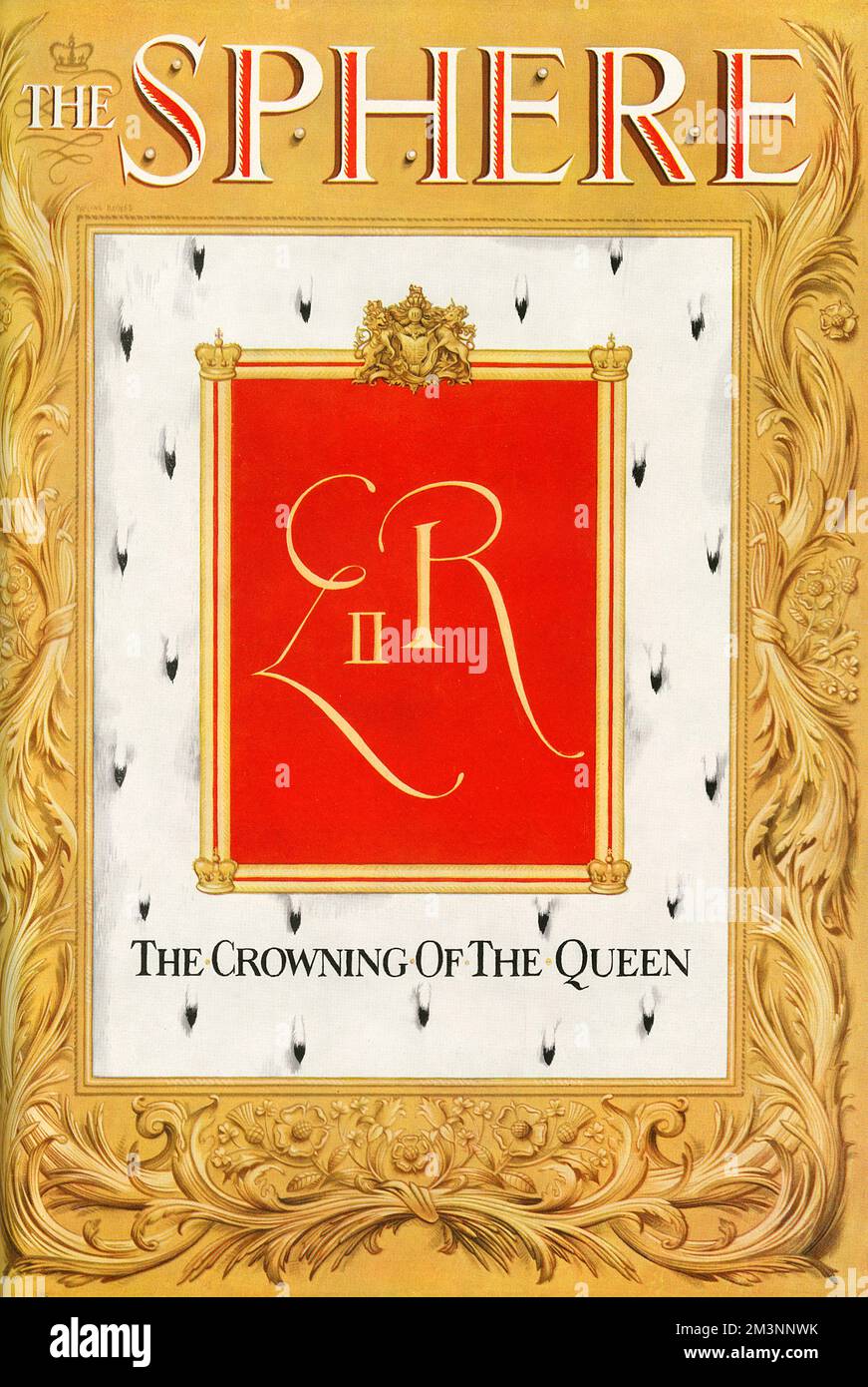 Front cover of the Sphere, a special coronation issue covering the ...