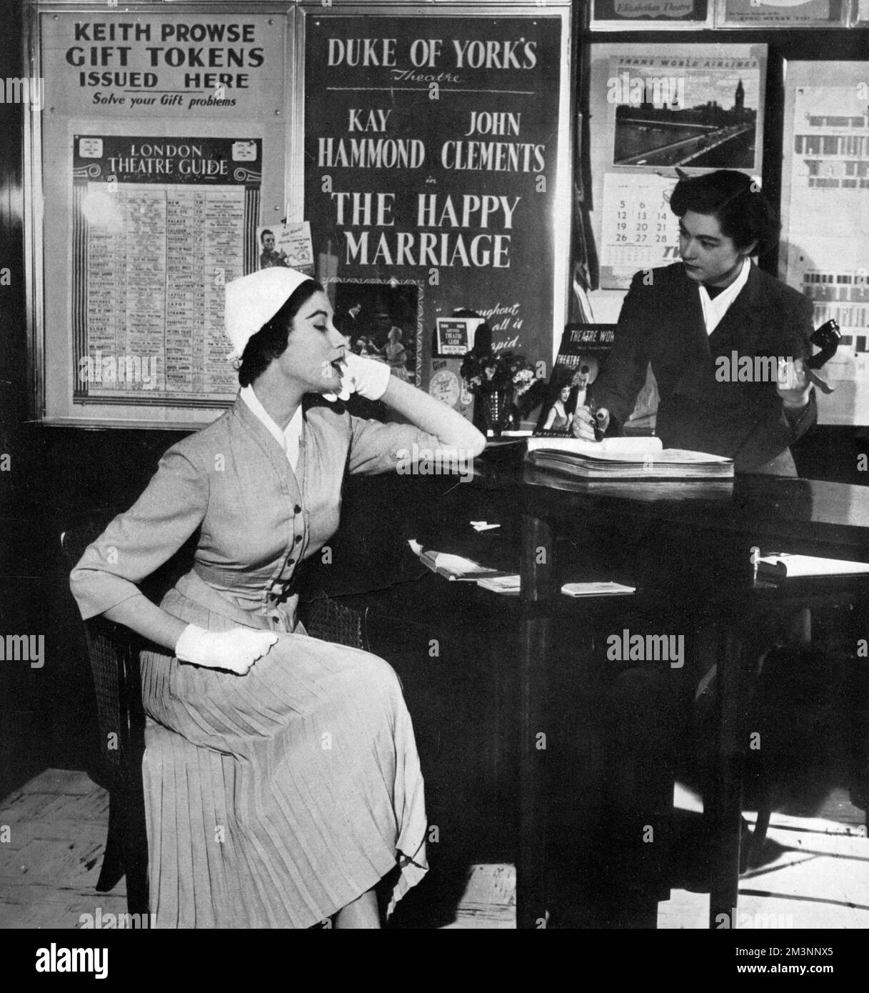 1950s theatre hi-res stock photography and images - Alamy