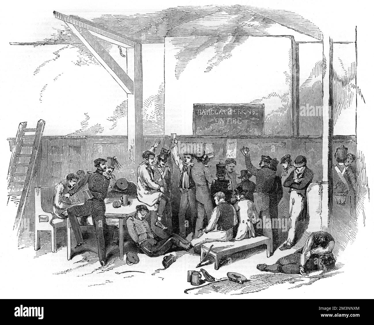 Army barrack Cut Out Stock Images & Pictures - Alamy