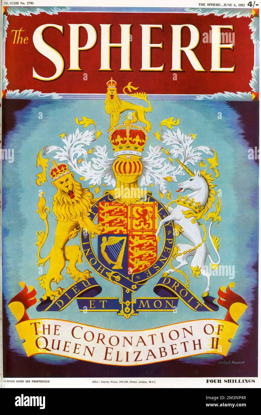 The Front Cover of the Sphere's Coronation Number, 6 June 193 ...