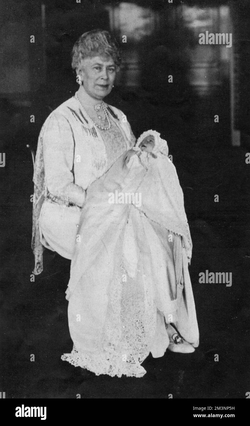Queen princess mary royal Black and White Stock Photos & Images - Alamy