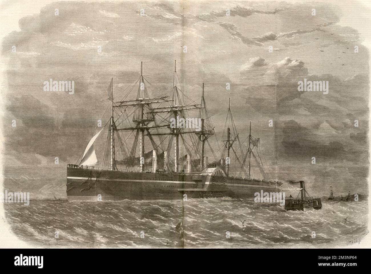 Great eastern steam ship hi-res stock photography and images - Alamy