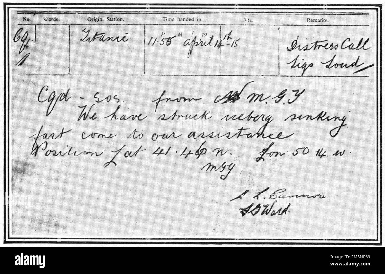 Messages from history hi-res stock photography and images - Alamy