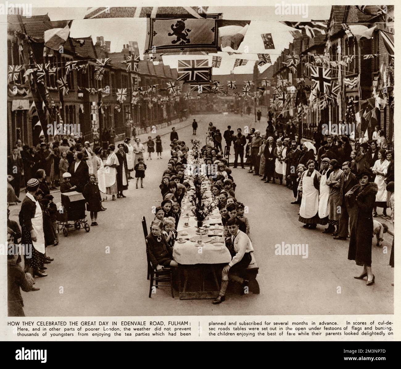 Royal street parties hi-res stock photography and images - Alamy