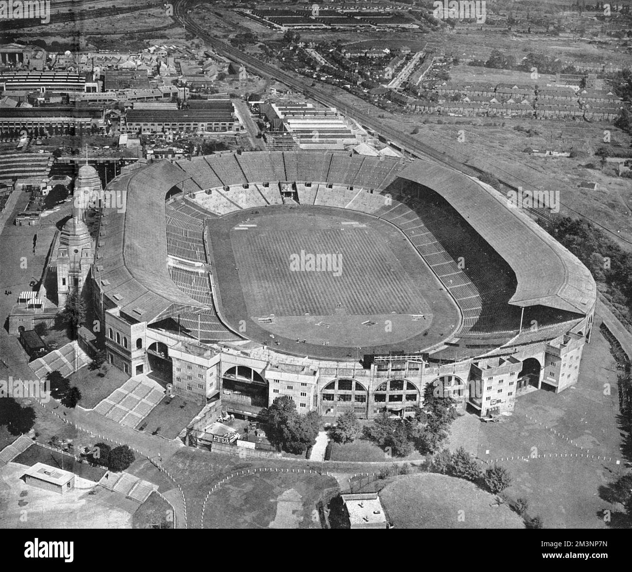 Wembley Stadium, 1948 London Olympic Games Stock Photo - Alamy