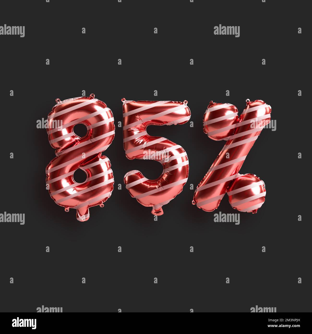 3d number 85 hi-res stock photography and images - Alamy