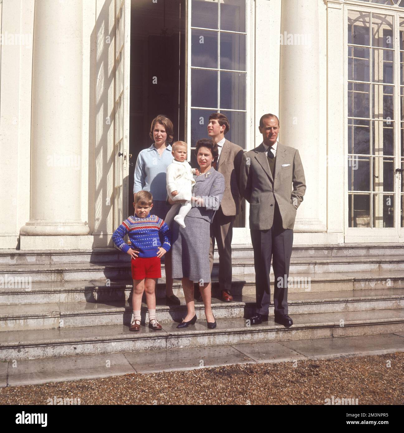 Queen Elizabeth II - Royal family at Frogmore Stock Photo - Alamy