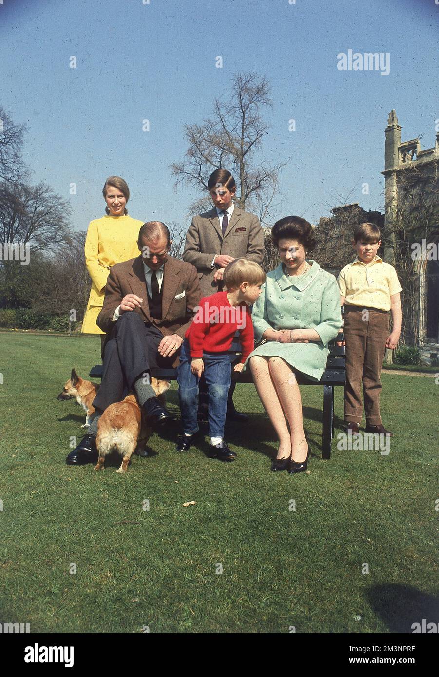 Royal family at Windsor, 1968 Stock Photo - Alamy