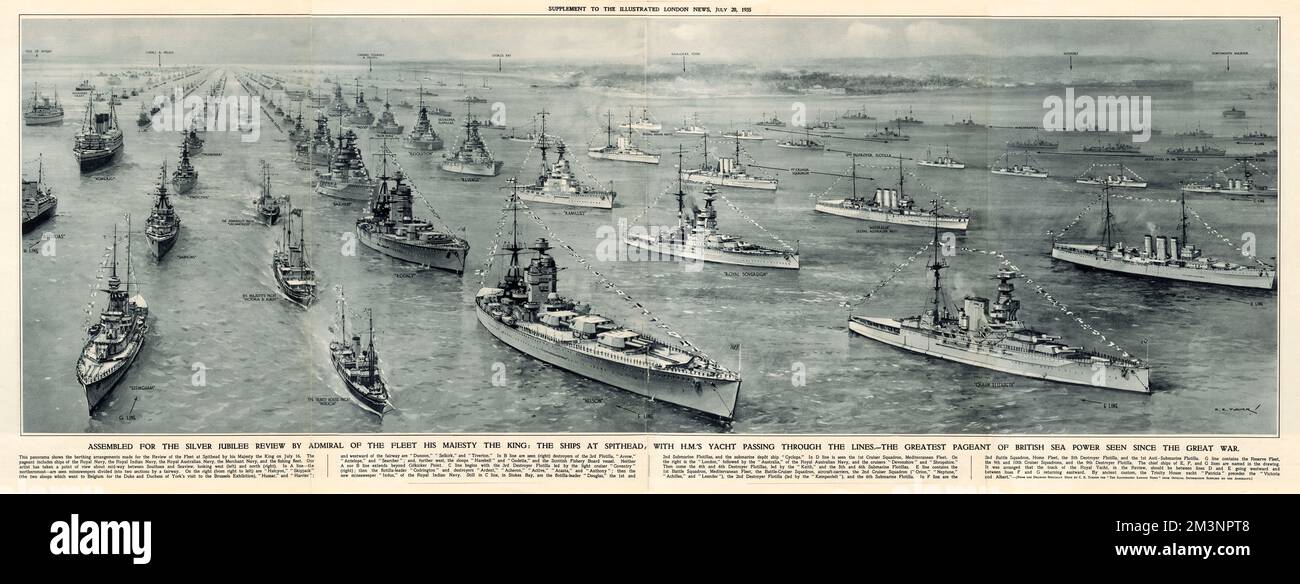 Fleet review 1935 hi-res stock photography and images - Alamy