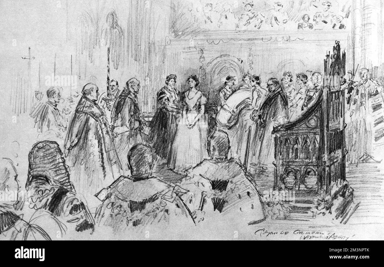 Queen elizabeth coronation june 1953 Black and White Stock Photos ...