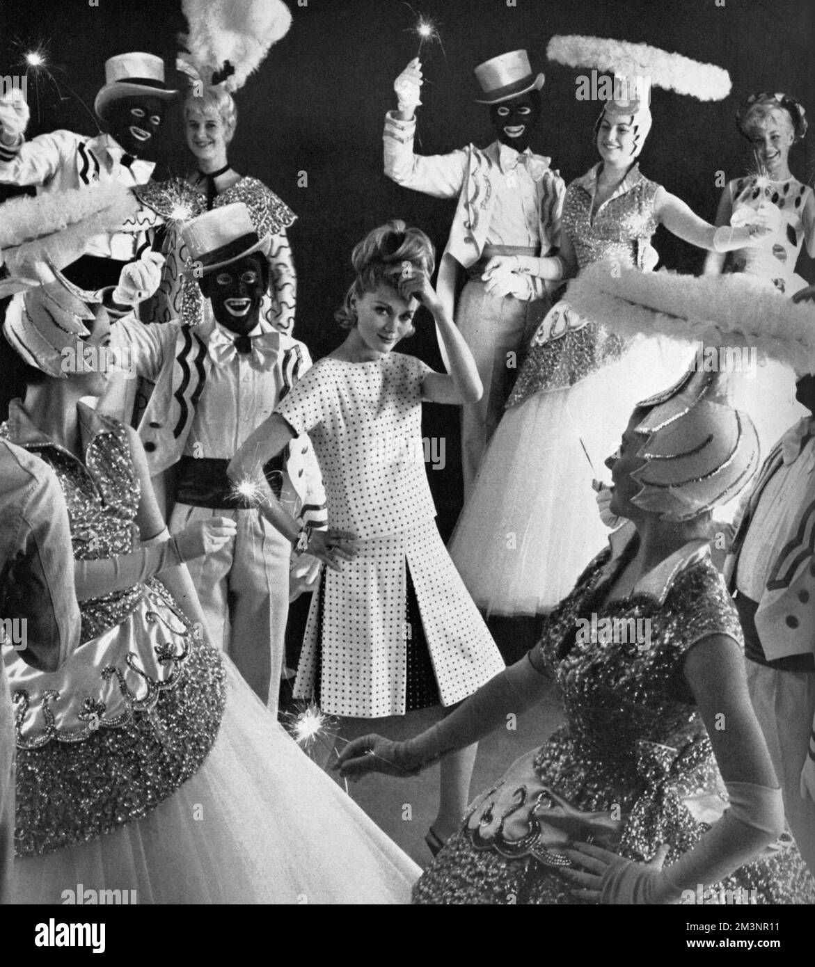 Black and white minstrels Stock Photo - Alamy