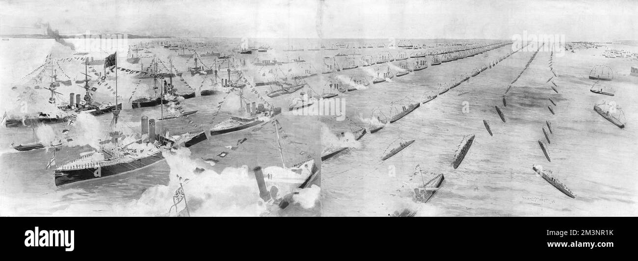 Spithead Review - Diamond Jubilee Stock Photo - Alamy