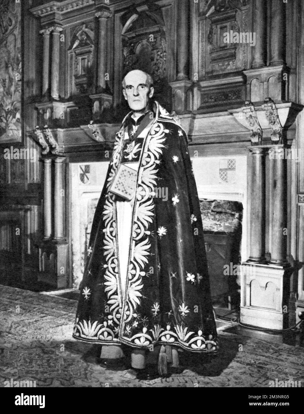 Rev. Dr. A. C. Don, Dean of Westminster Stock Photo - Alamy