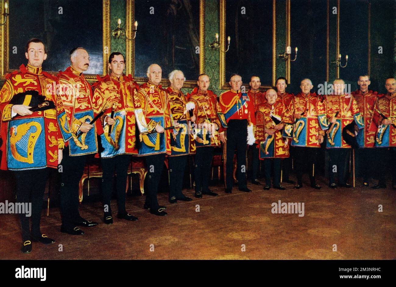 The Officers of Arms of the College of Heralds Stock Photo - Alamy
