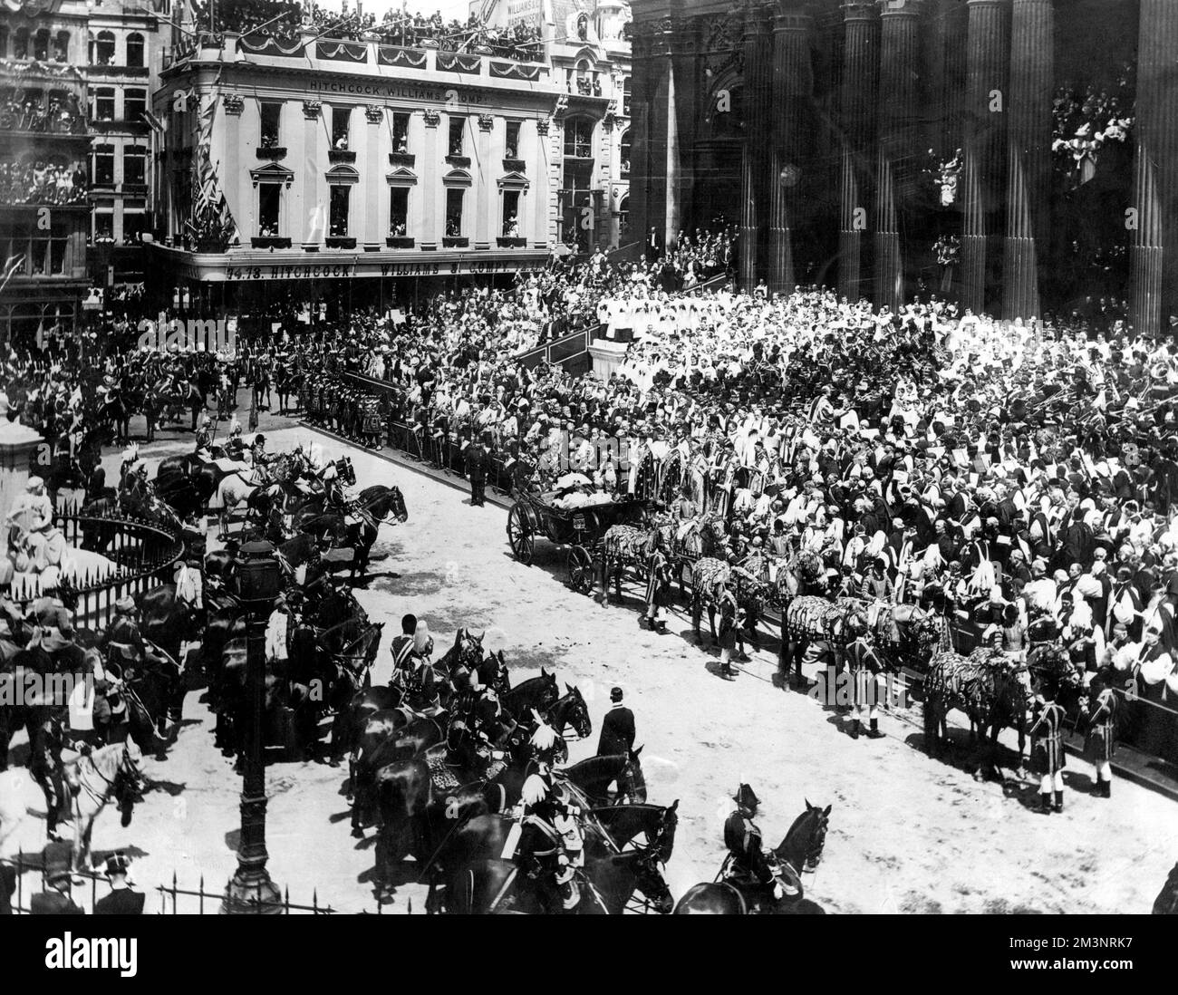 Queen victoria diamond jubilee 1897 hi-res stock photography and images ...