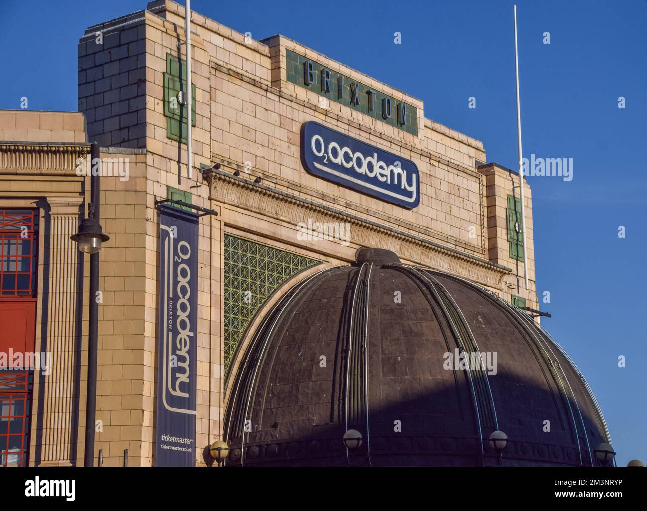 London, England, UK. 16th Dec, 2022. Exterior view of the O2 Academy ...