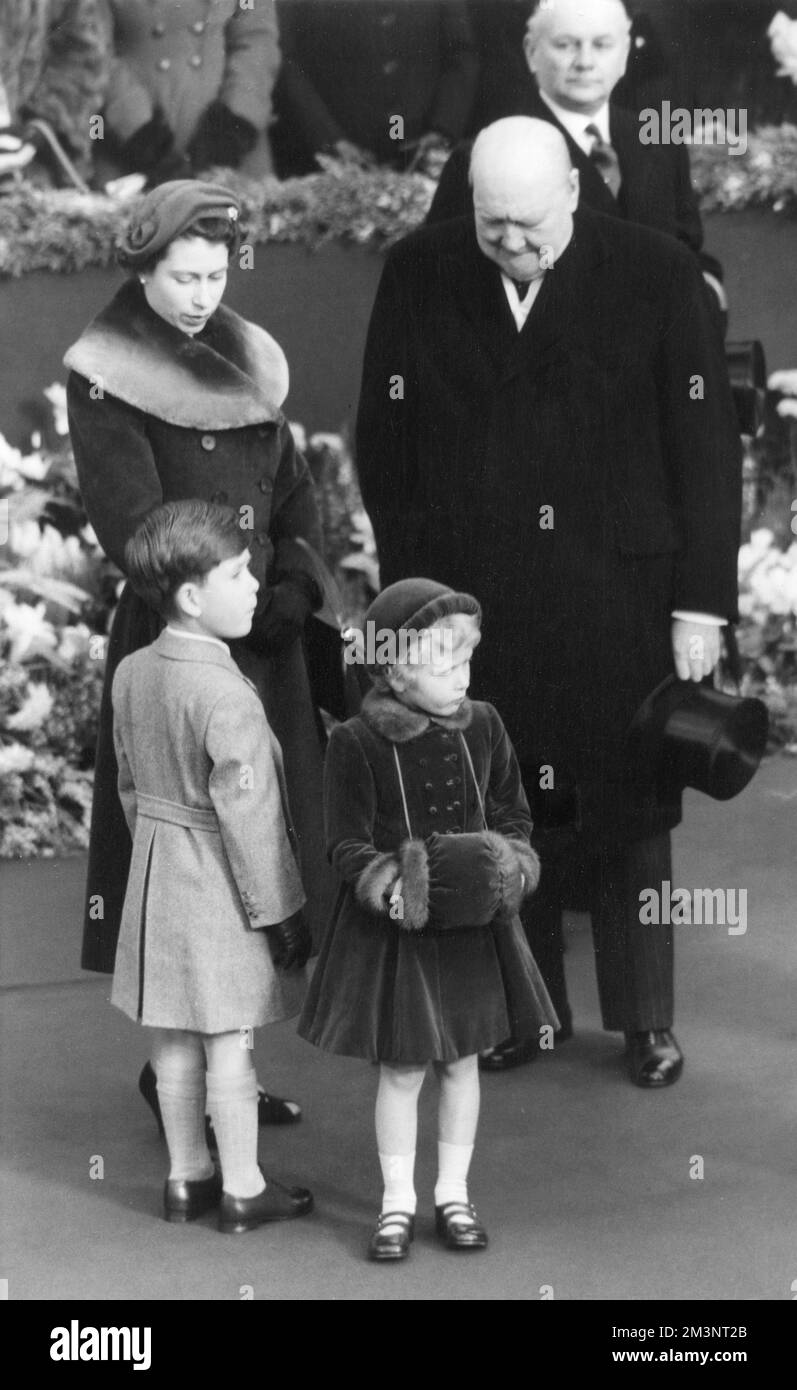 Royal family prime minister Black and White Stock Photos & Images - Alamy