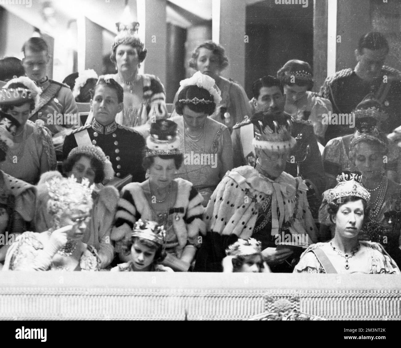 Coronation of King George VI Stock Photo - Alamy