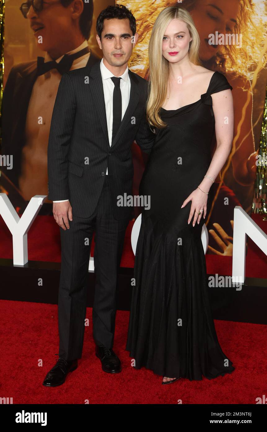 15 December 2022 -Los Angeles, California - Max Minghella,Elle Fanning ...