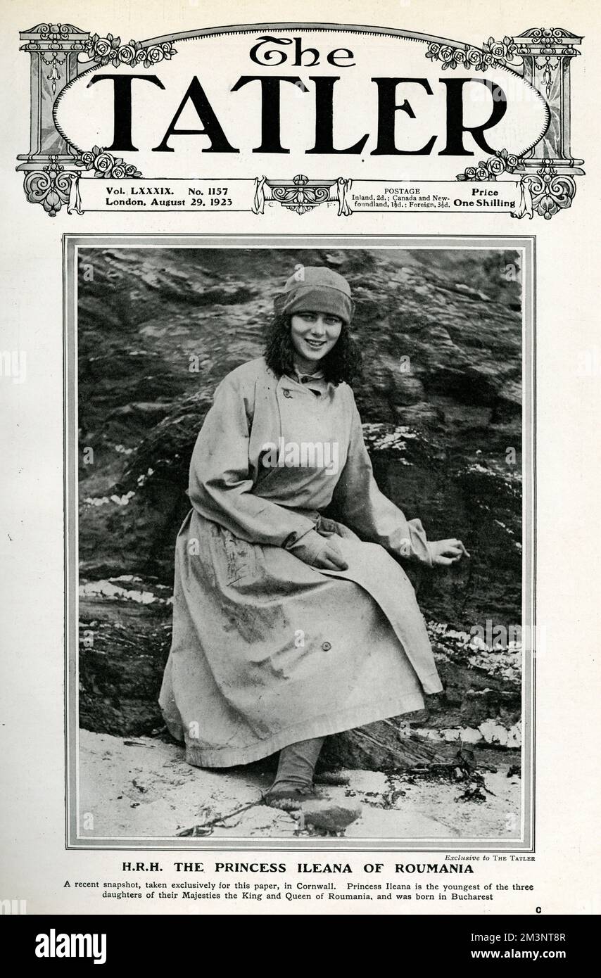 Princess Ileana Of Romania Stock Photo - Alamy