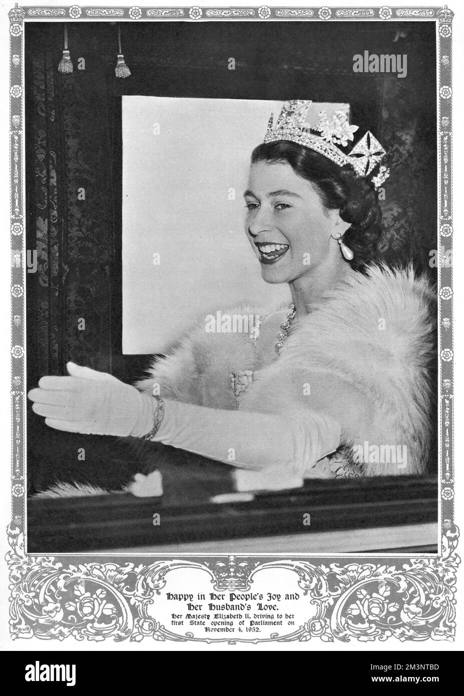 1952 queen elizabeth ii hi-res stock photography and images - Alamy