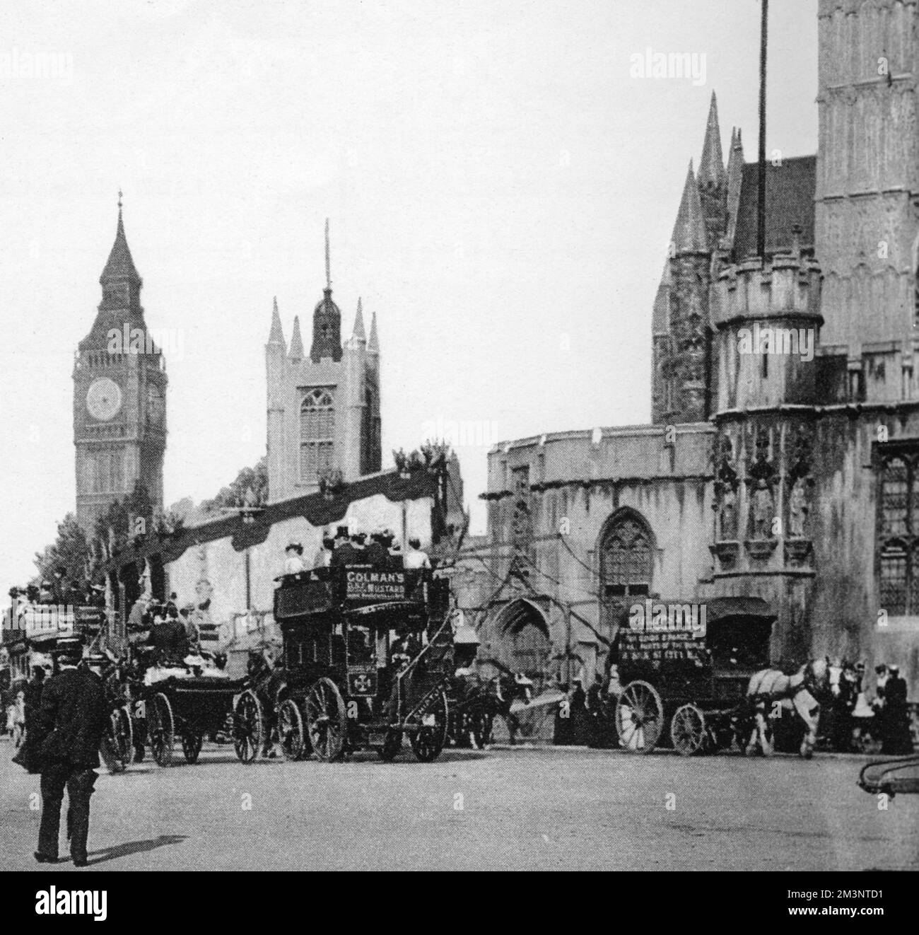 Edward vii coronation westminster abbey Black and White Stock Photos ...