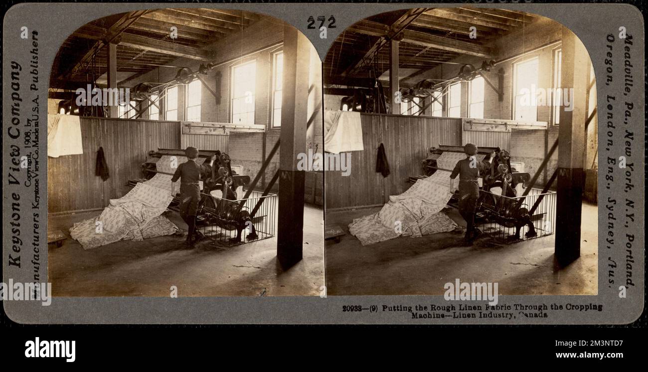 Linen mill workers hi-res stock photography and images - Alamy