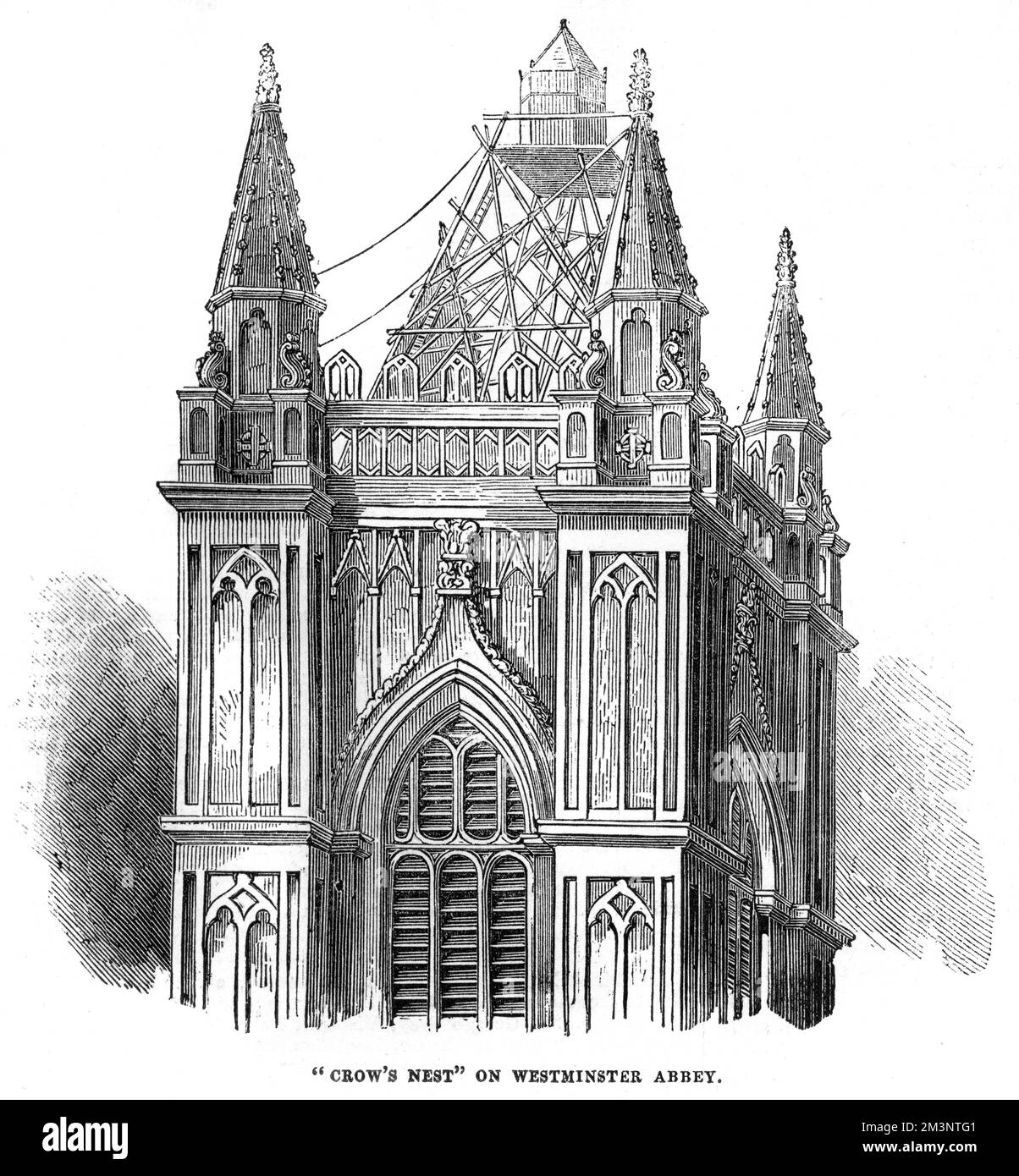 Westminster abbey architecture history Black and White Stock Photos ...
