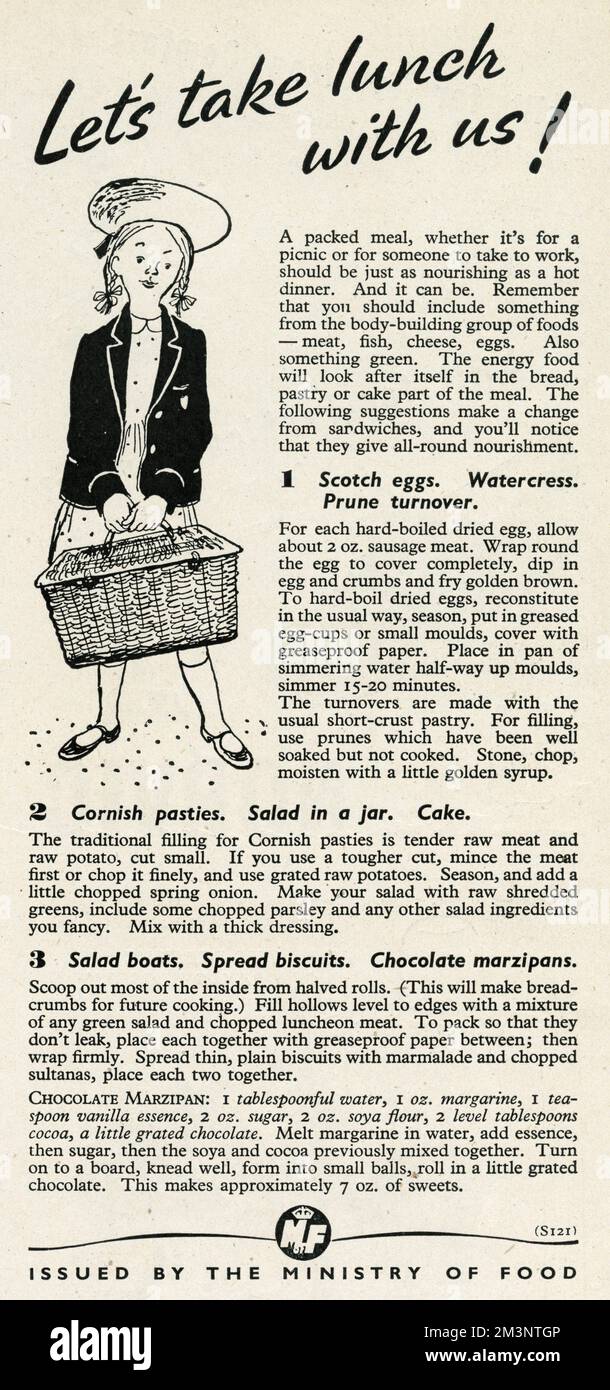 1945 advertisement hi-res stock photography and images - Alamy