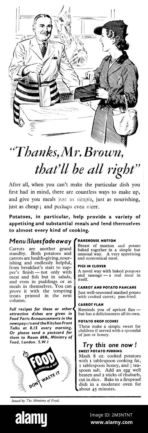 Advert cooking Black and White Stock Photos & Images - Alamy