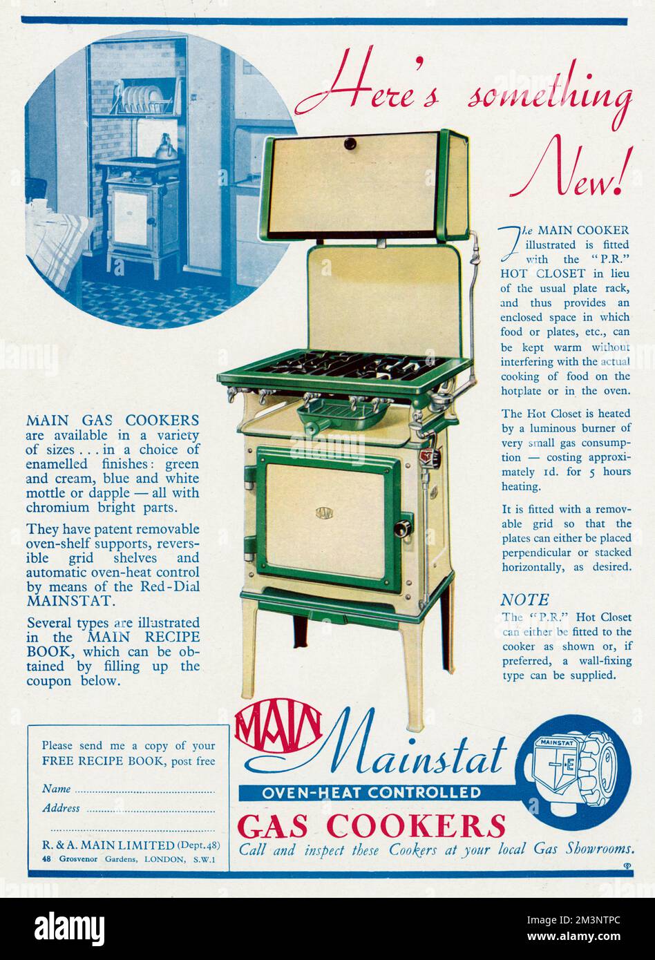 Food advert 1930s hi-res stock photography and images - Alamy