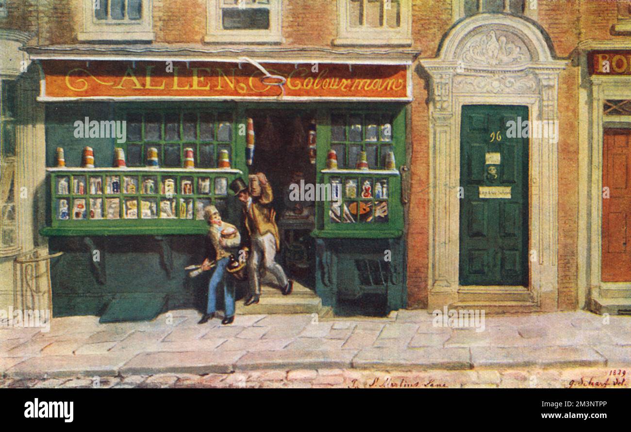 George scharf hi-res stock photography and images - Alamy