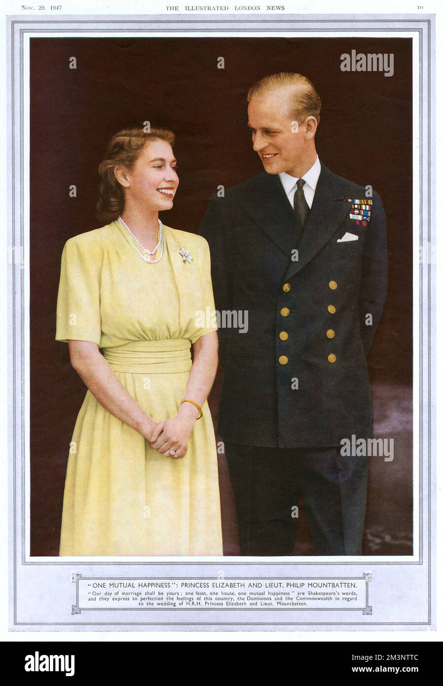 Princess elizabeth 1947 hi-res stock photography and images - Alamy