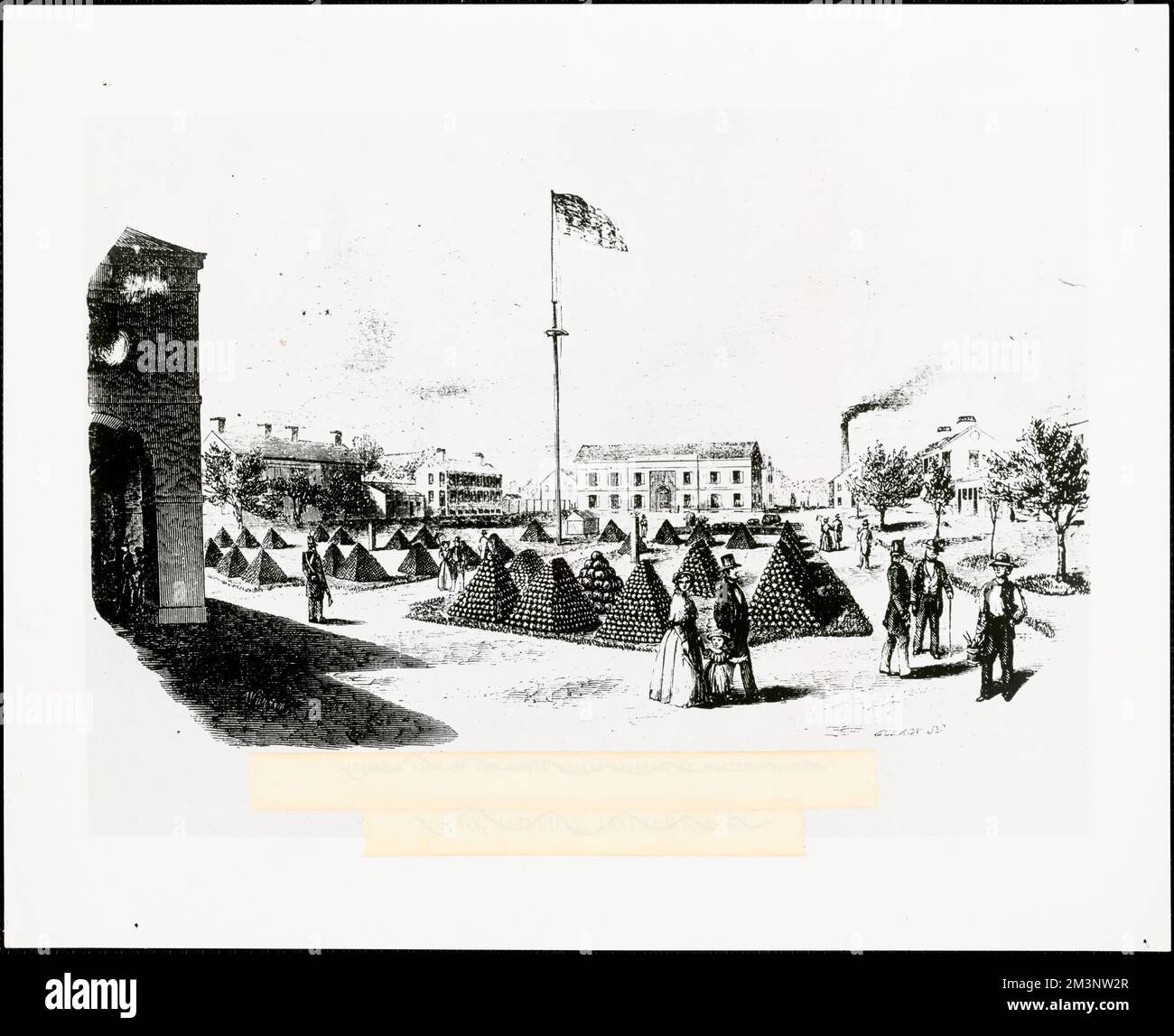 Quadrangle , Armories, Quadrangles Courtyards, Periodical illustrations ...