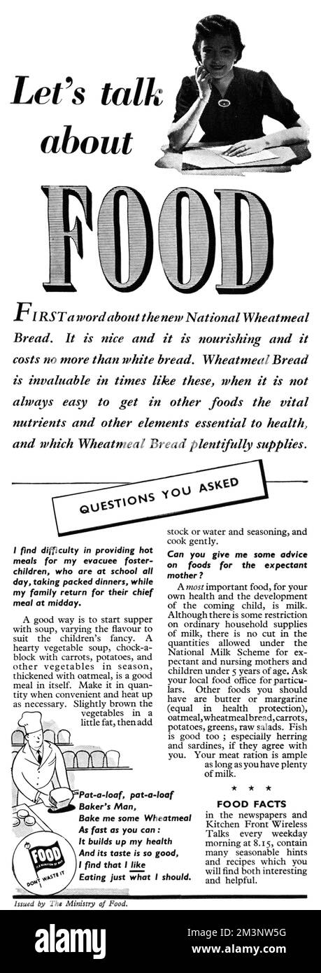 Advert cooking Black and White Stock Photos & Images - Alamy