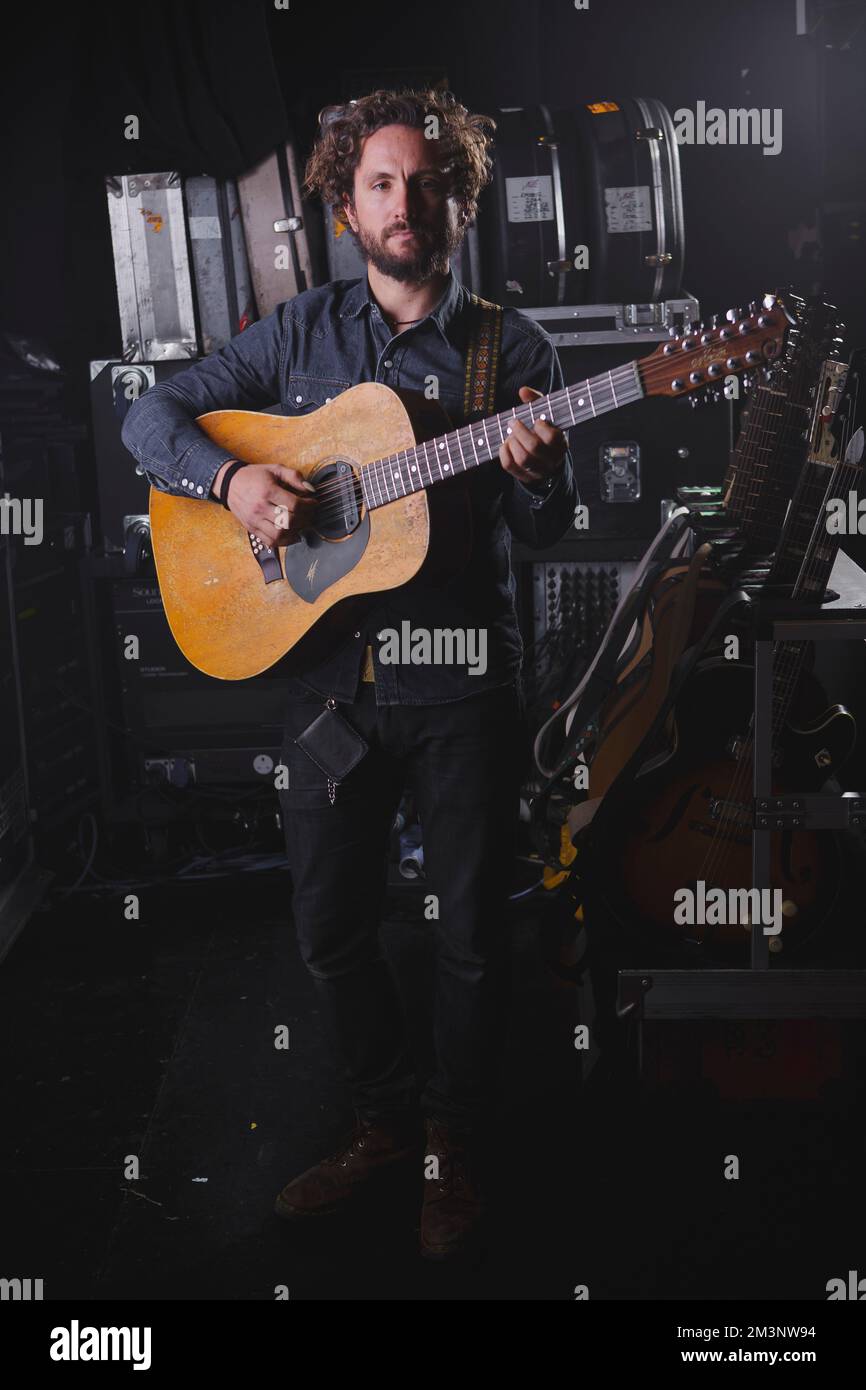 John Butler photographed at the O2 Academy, Bristol Stock Photo - Alamy