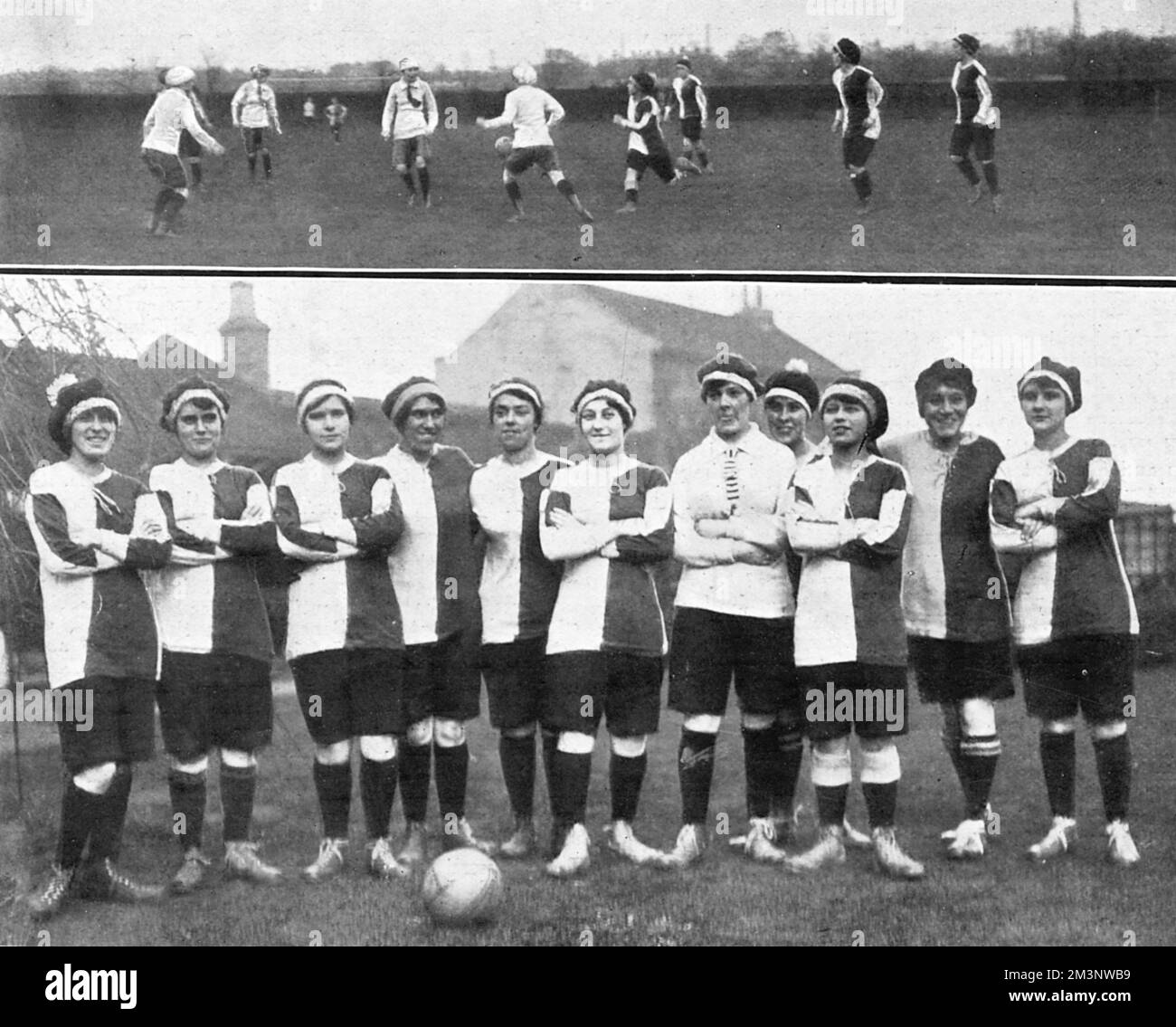 Womens football womens Black and White Stock Photos & Images - Alamy