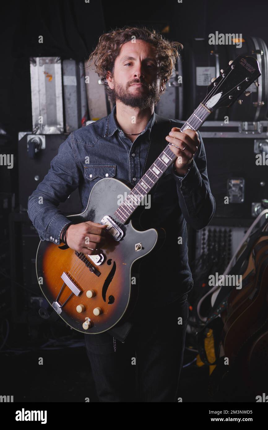 John Butler photographed at the O2 Academy, Bristol Stock Photo - Alamy