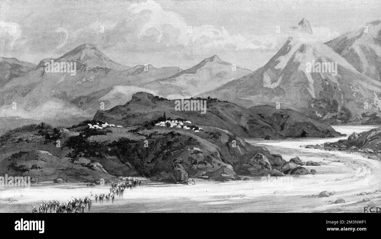 Fighting on the Indian Frontier: the Tirah Expedition, 1897 Stock Photo ...