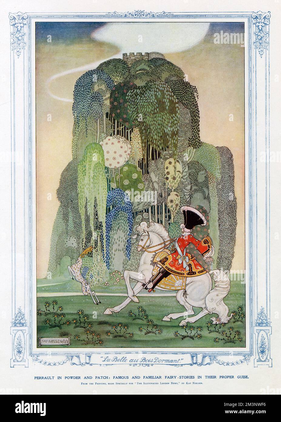 Sleeping Beauty - La Belle au Bois Dormant - Kay Nielsen Stock Photo ...