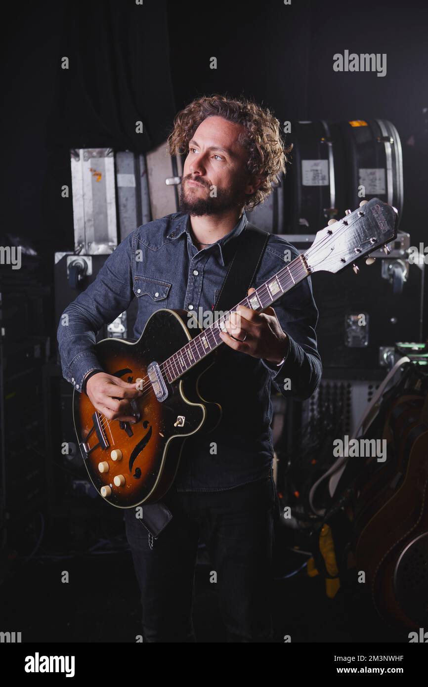 John Butler photographed at the O2 Academy, Bristol Stock Photo - Alamy