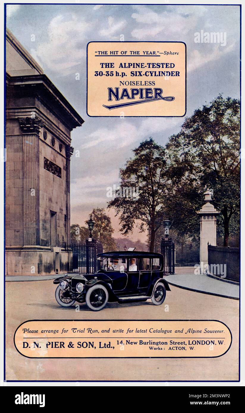 London 1914 cars hi-res stock photography and images - Alamy