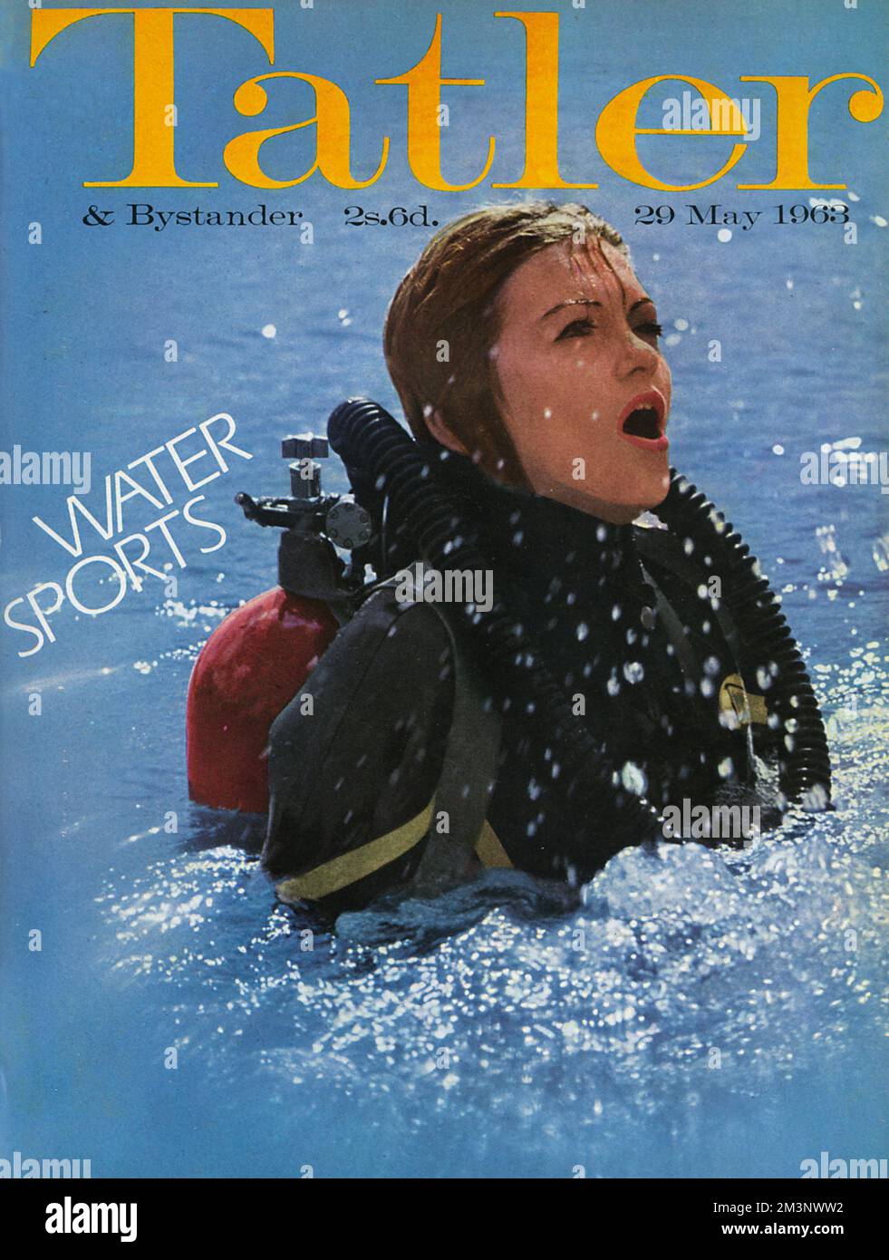 Diver emerging from water hi-res stock photography and images - Alamy