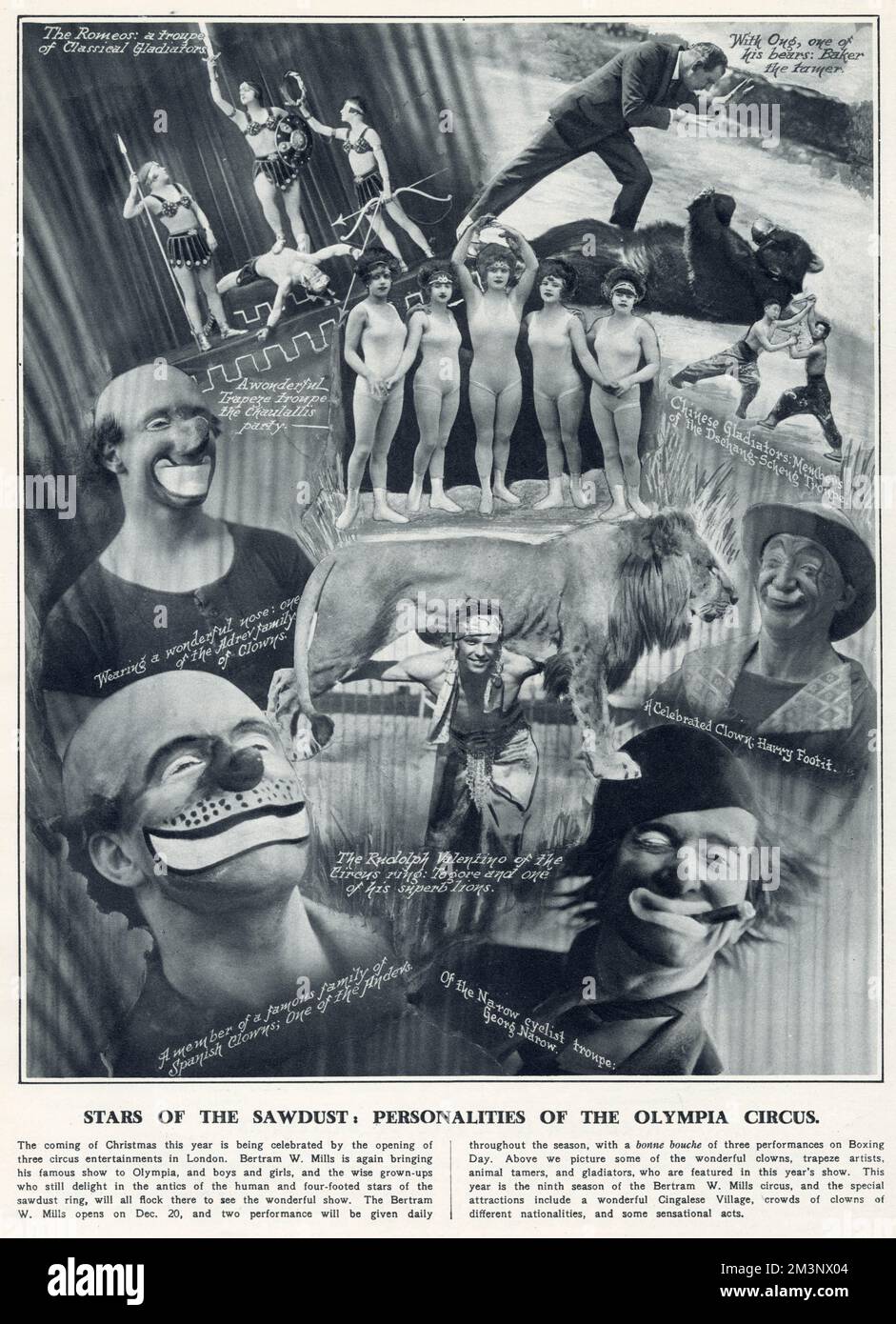 Show at Olympia, London twice daily over the Christmas season the ...