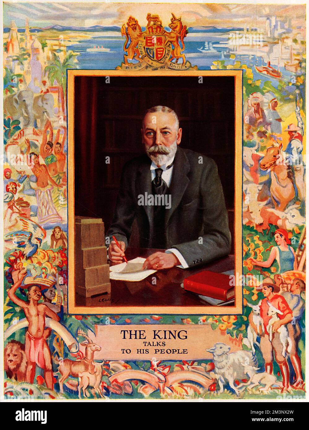 King george v 1865 1935 hi-res stock photography and images - Alamy