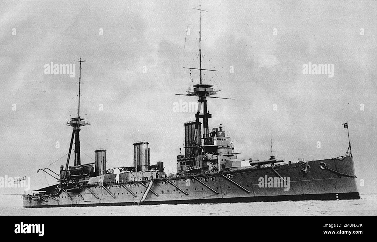 Royal navy warship 1916 hi-res stock photography and images - Alamy