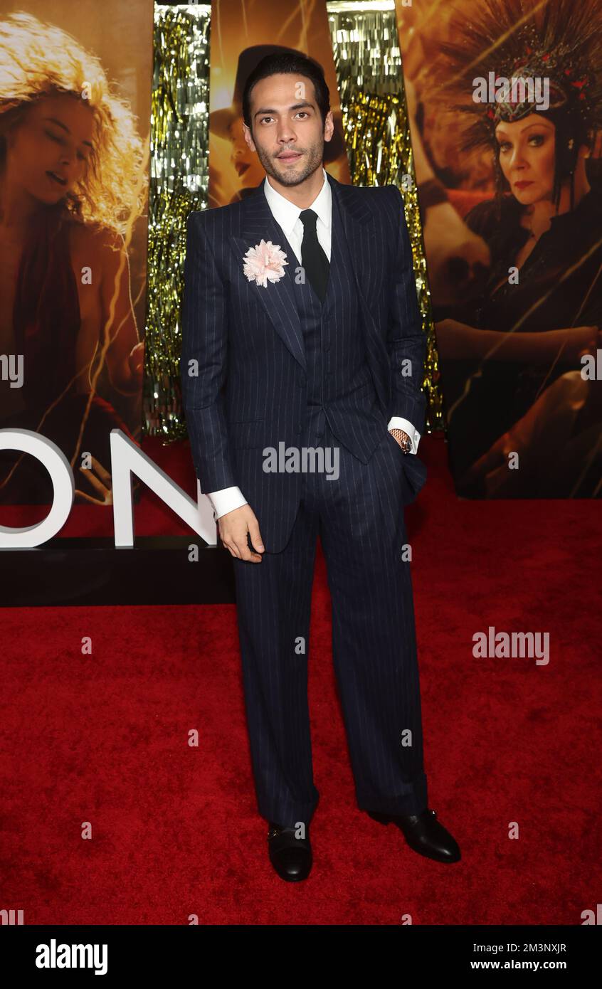 15 December 2022 -Los Angeles, California - Diego Calva. ''Babylon ...