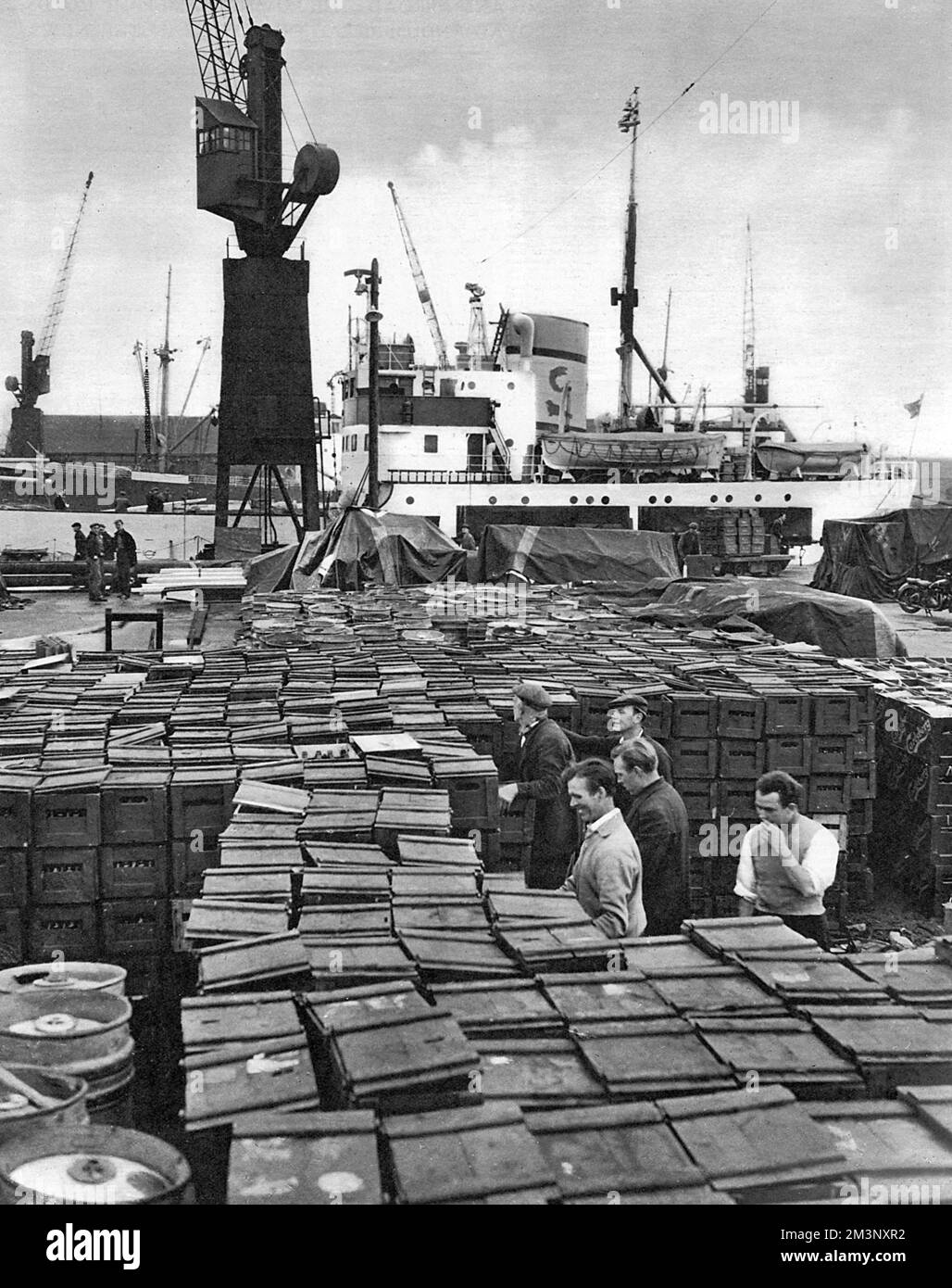 1950s shipping container hi-res stock photography and images - Alamy