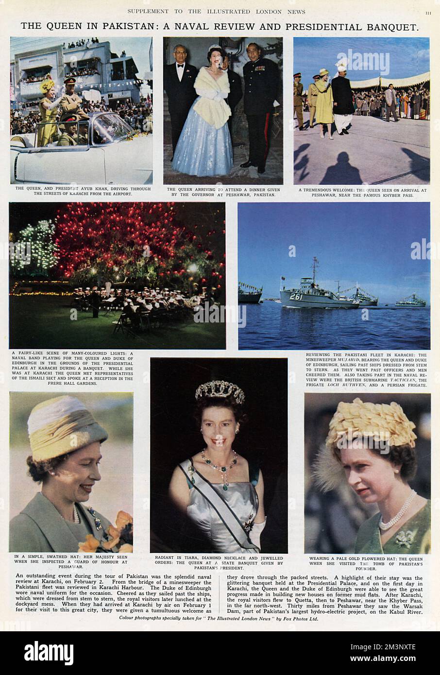 The Queen in Pakistan during her royal tour Stock Photo - Alamy