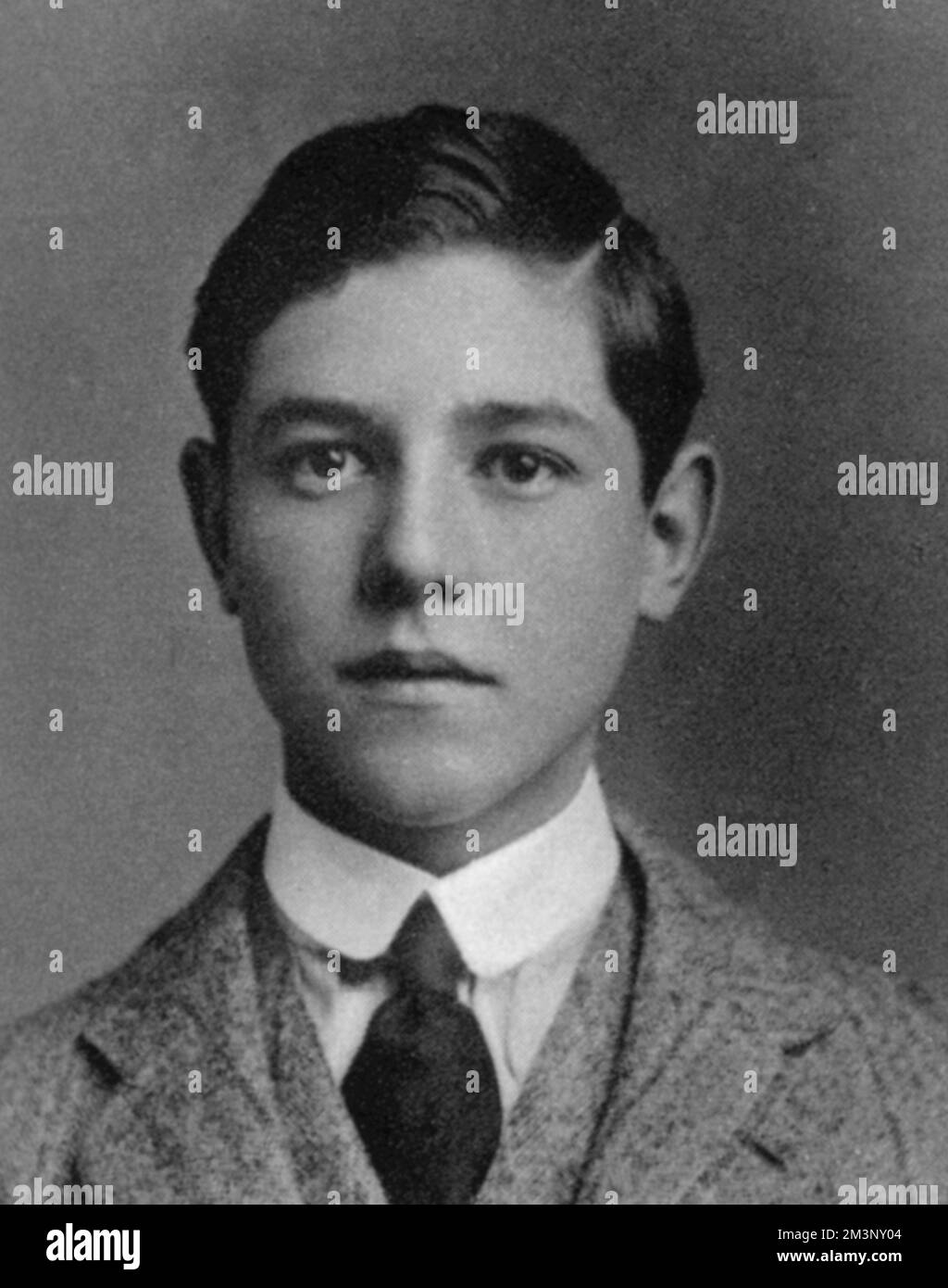 Captain Euan Wallace as a young man Stock Photo - Alamy